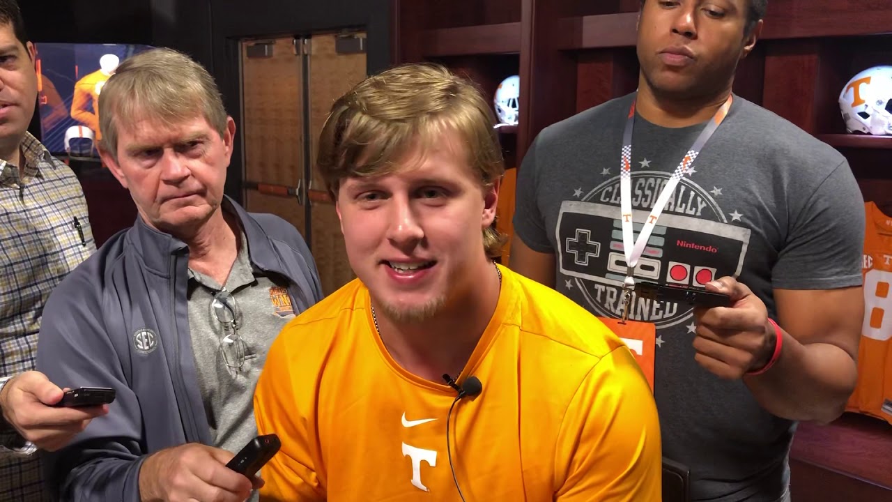 Tennessee football: Austin Pope discusses Alabama and South Carolina ...