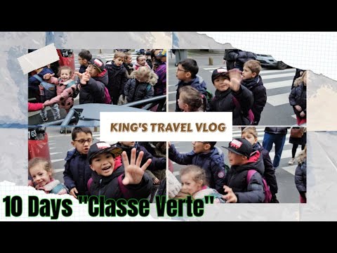 King's Departure Day on their 10 days "Classe Verte" 2023 - YouTube
