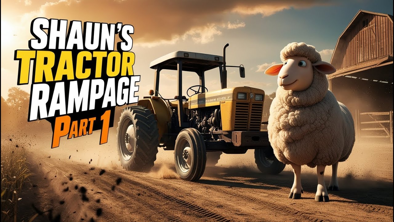 Shaun's Tractor Rampage | Part 1 | Cinematic Adventure - YouTube