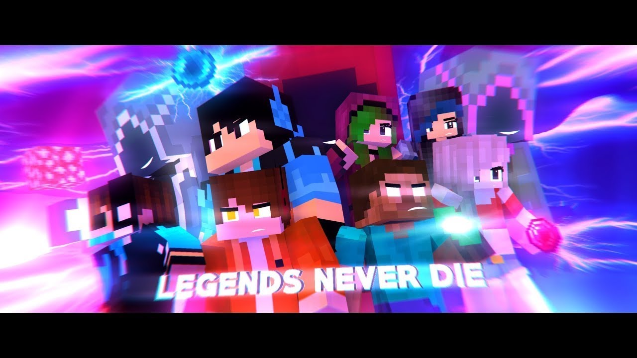 Legends Never Die Minecraft Animation Music Video - YouTube