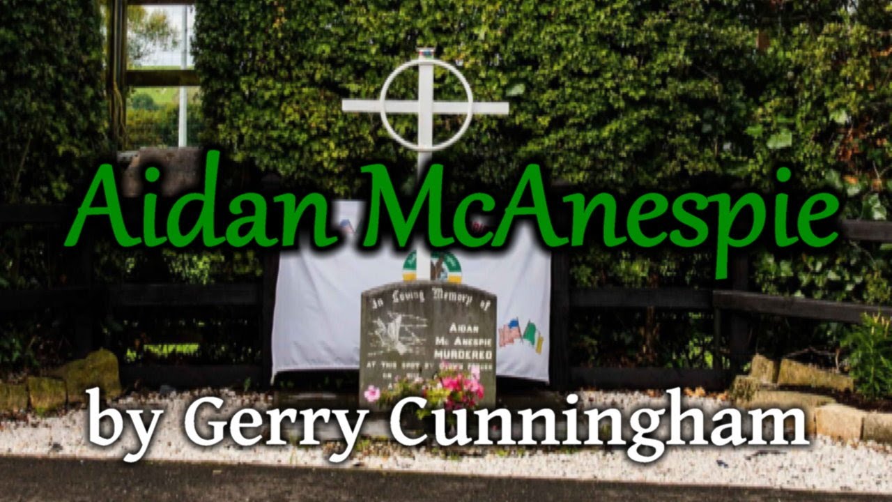 The Shooting of Aidan McAnspie - Gerry Cunningham (Cover) - YouTube