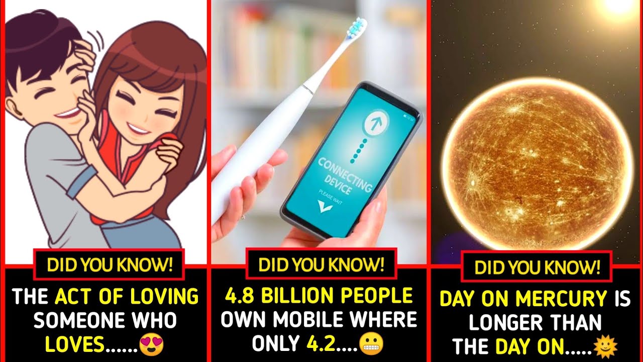 All New Facts That You Should Know 🤩 #24 ~ Unknown Amazing Facts ~ Did ...