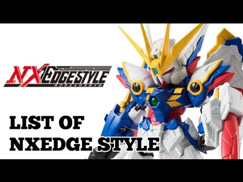 LIST OF NXEDGE STYLE MS GUNDAM - YouTube