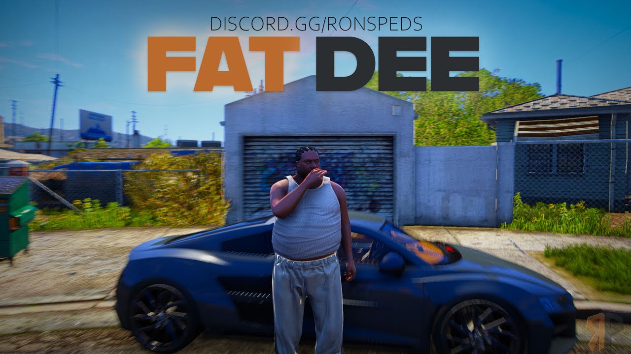 Fat Dee [Custom Add On Clothes PED] - GTA 5 / FiveM - YouTube