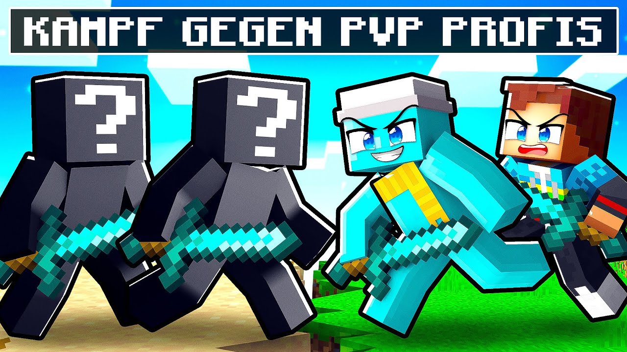 GOMME UND GAMBO GEGEN 2 PVP PROFIS! (GEWINNEN WIR?) - Minecraft Helden 2 Training - YouTube