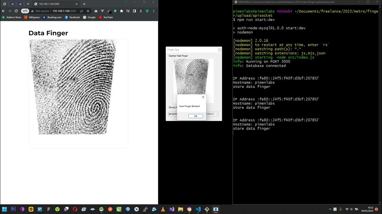 How to integrate device fingerprint with web application - YouTube