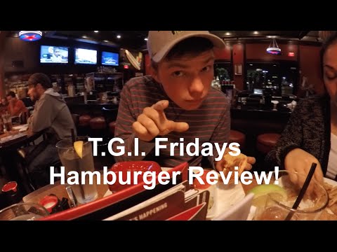 TGI Friday Burger Review & Gander Mountain (Vlog #11) - YouTube