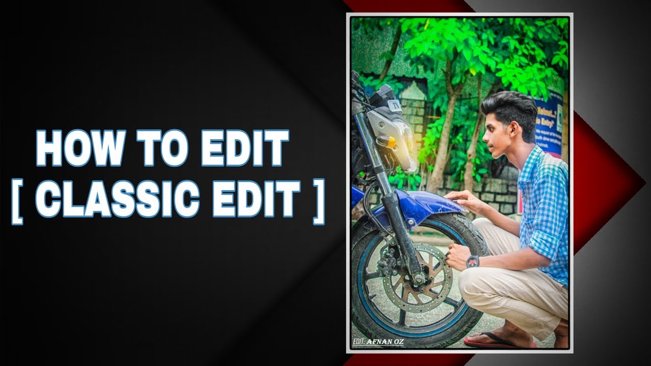 HOW TO EDIT CLASSIC EDIT {PHOTOSHOP CC 2014} - YouTube