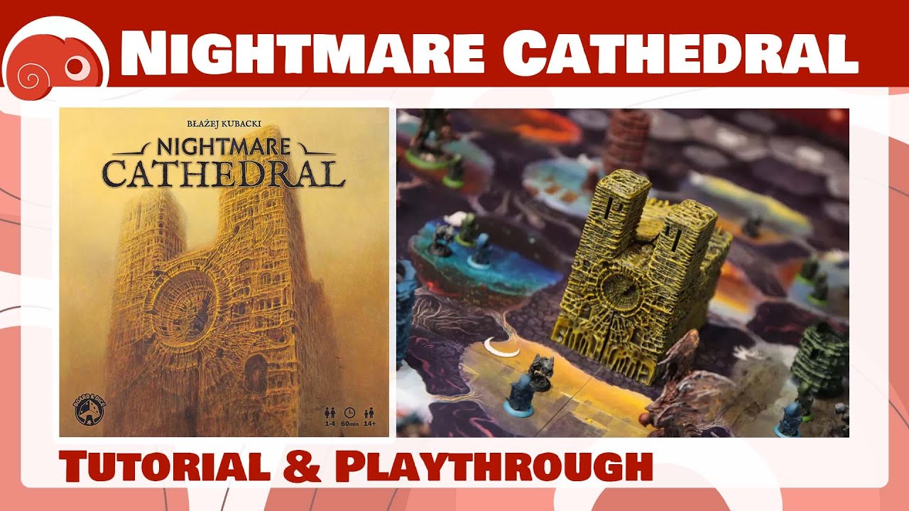 Nightmare Cathedral - 2p - Tutorial e partita completa con discussione ...