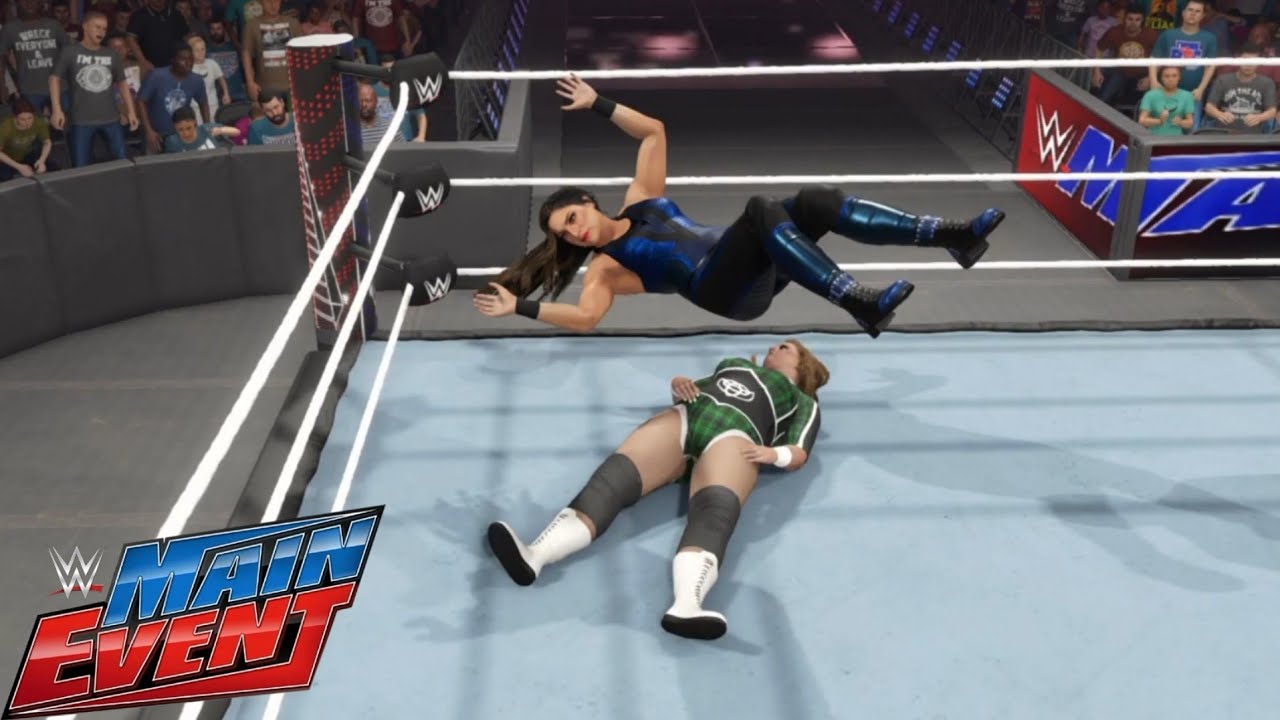 WWE 2K23 MAIN EVENT RAQUEL RODRIGUEZ VS PIPER NIVEN - YouTube