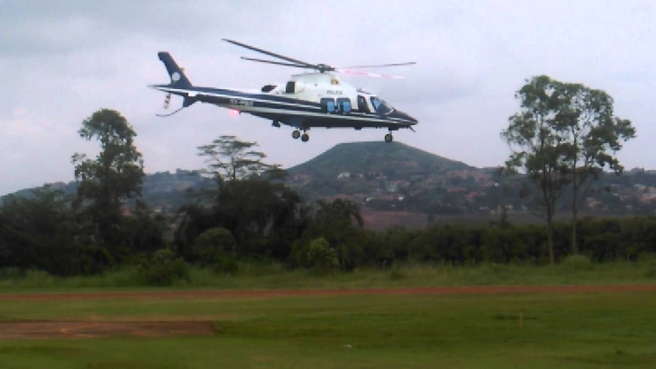 109SP, UGANDA POLICE AIRWING, HELICOPTER - YouTube