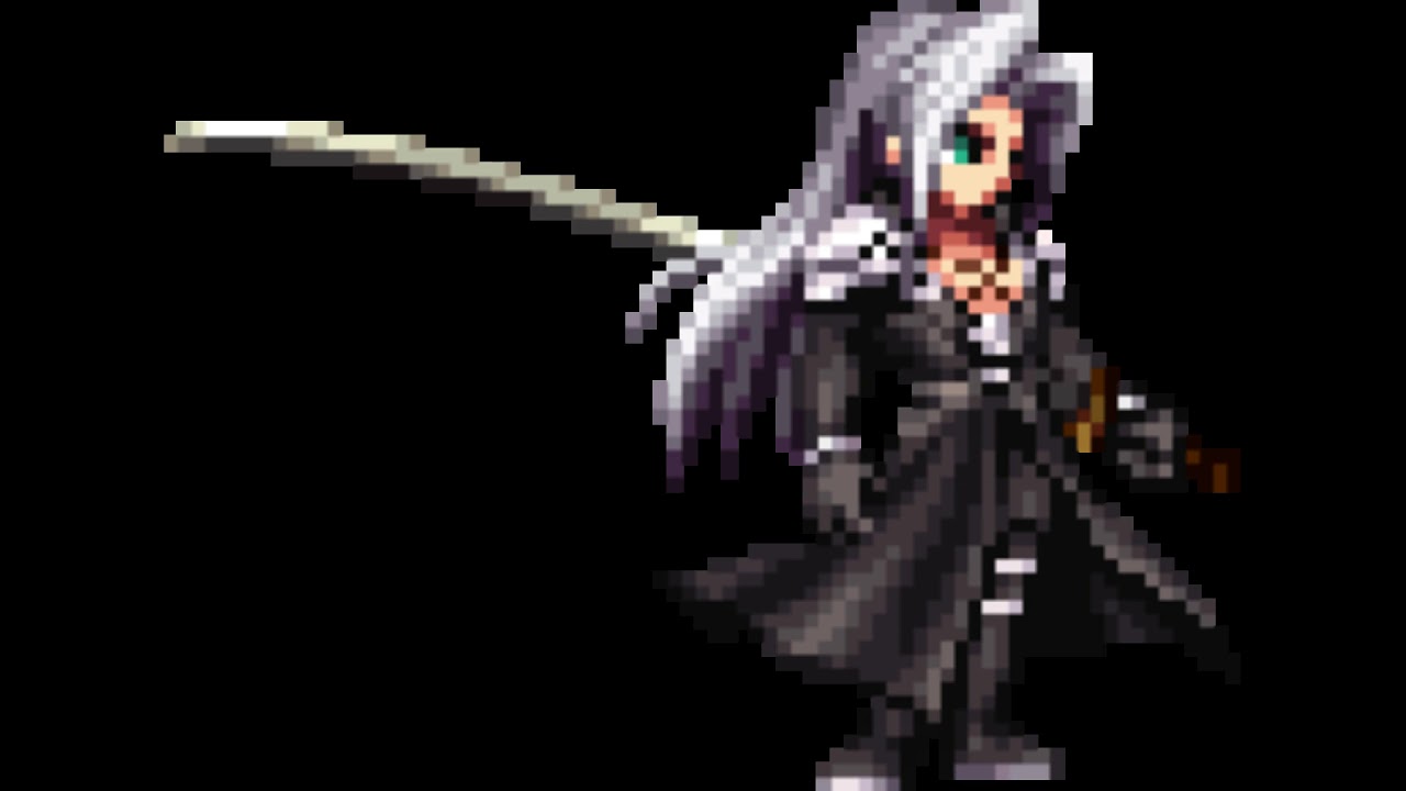 Final Fantasy VII - Chasing The Black Caped Man - 8-Bit - YouTube