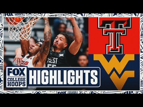 No. 13 Texas Tech Red Raiders vs. West Virginia Mountaineers Highlights  FOX College Hoops