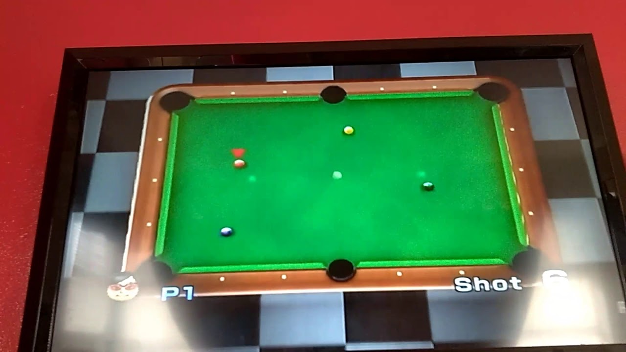 Wii Play Billiards with Marie - YouTube
