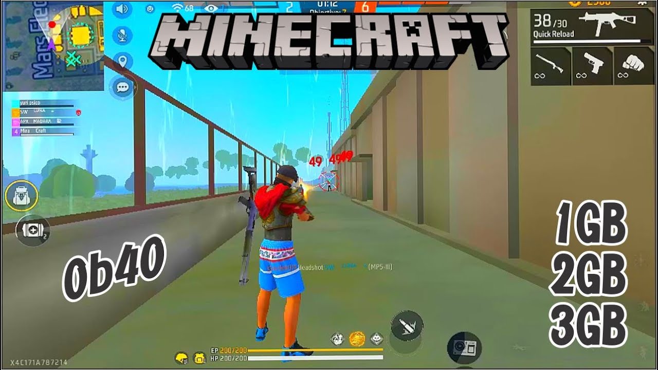 FF MINECRAFT GRAPHIC CONFING LAG FIX OB40 FF MINECRAFT GRAPHIC FREE ...