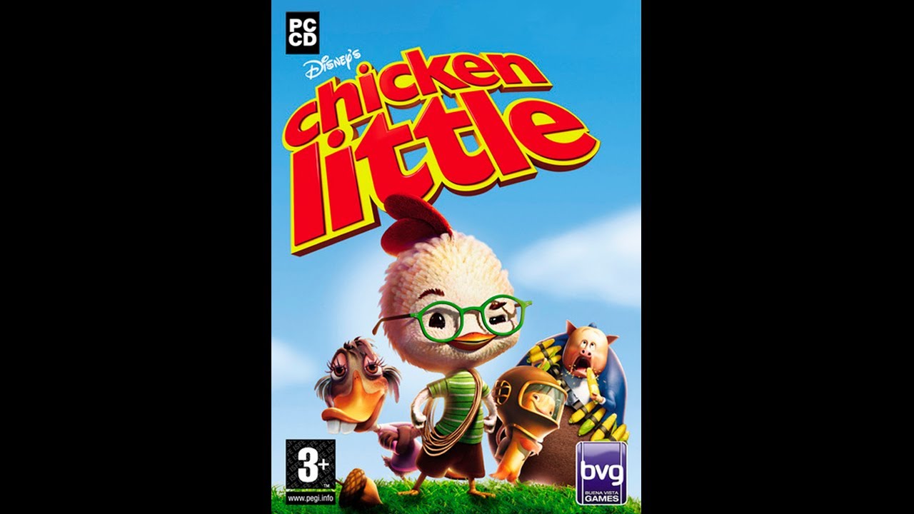 O GALINHO CHICKEN LITTLE - O filme completo do jogo! Todas as cutscenes ...
