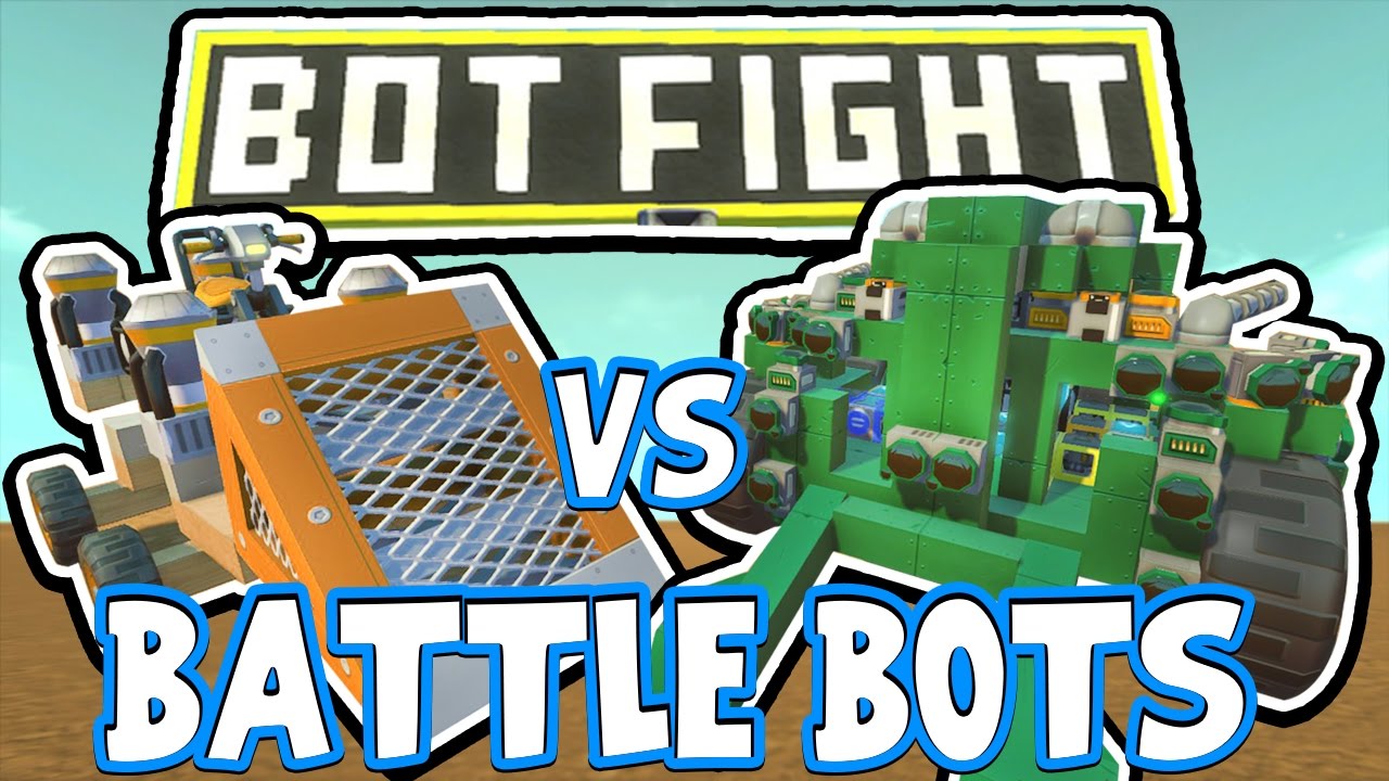 Scrap Mechanic - BATTLE BOTS CHALLENGE! VS AshDubh - [#42] | Gameplay ...