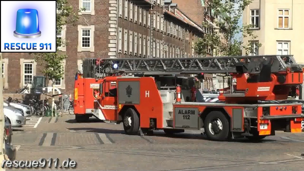 Fire response Copenhagen // Københavns Brandvæsen - YouTube