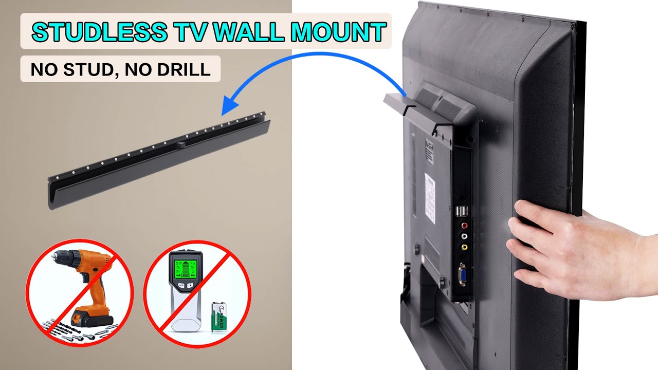 Studless TV Wall Mount（A05 62.5） - YouTube