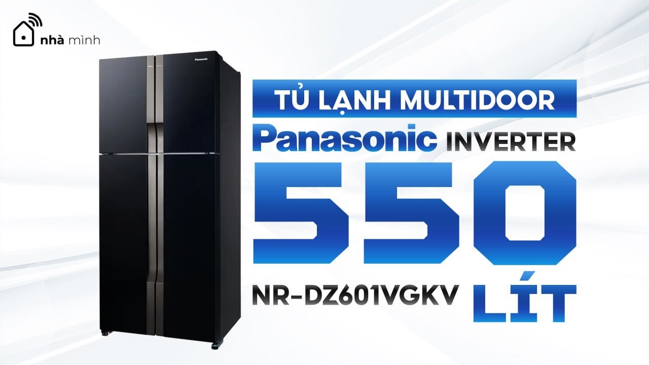 Tủ Lạnh 4 Cánh Panasonic Inverter 550L | Công Nghệ Blue Ag+, Tiết Kiệm ...