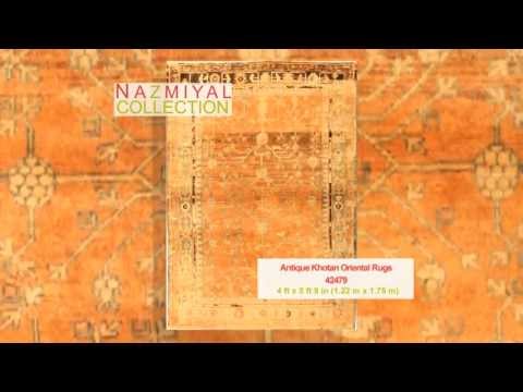 Khotan Rugs - View This Antique Khotan Oriental Rugs # 42479 The Nazmiyal Collection