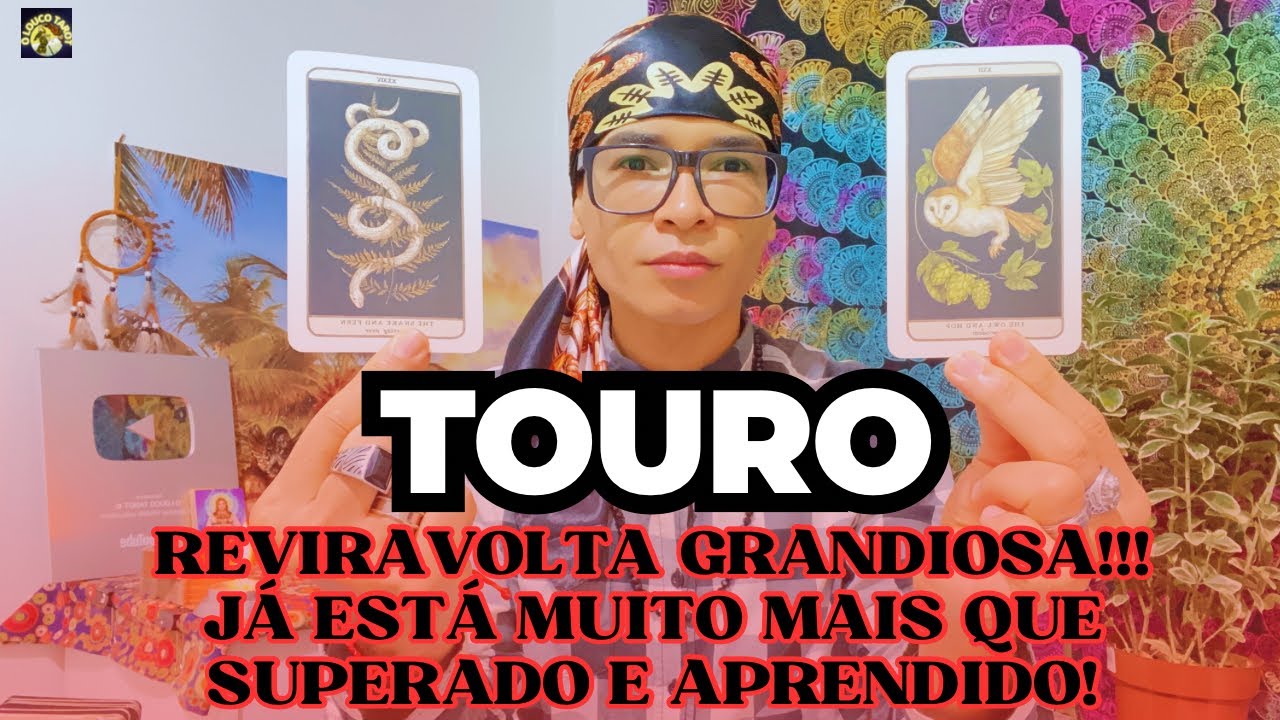 ♉️TOURO TAROT🕯️REVIRAVOLTA GRANDIOSA🔥JÁ ESTÁ MUITO MAIS QUE SUPERADO E ...
