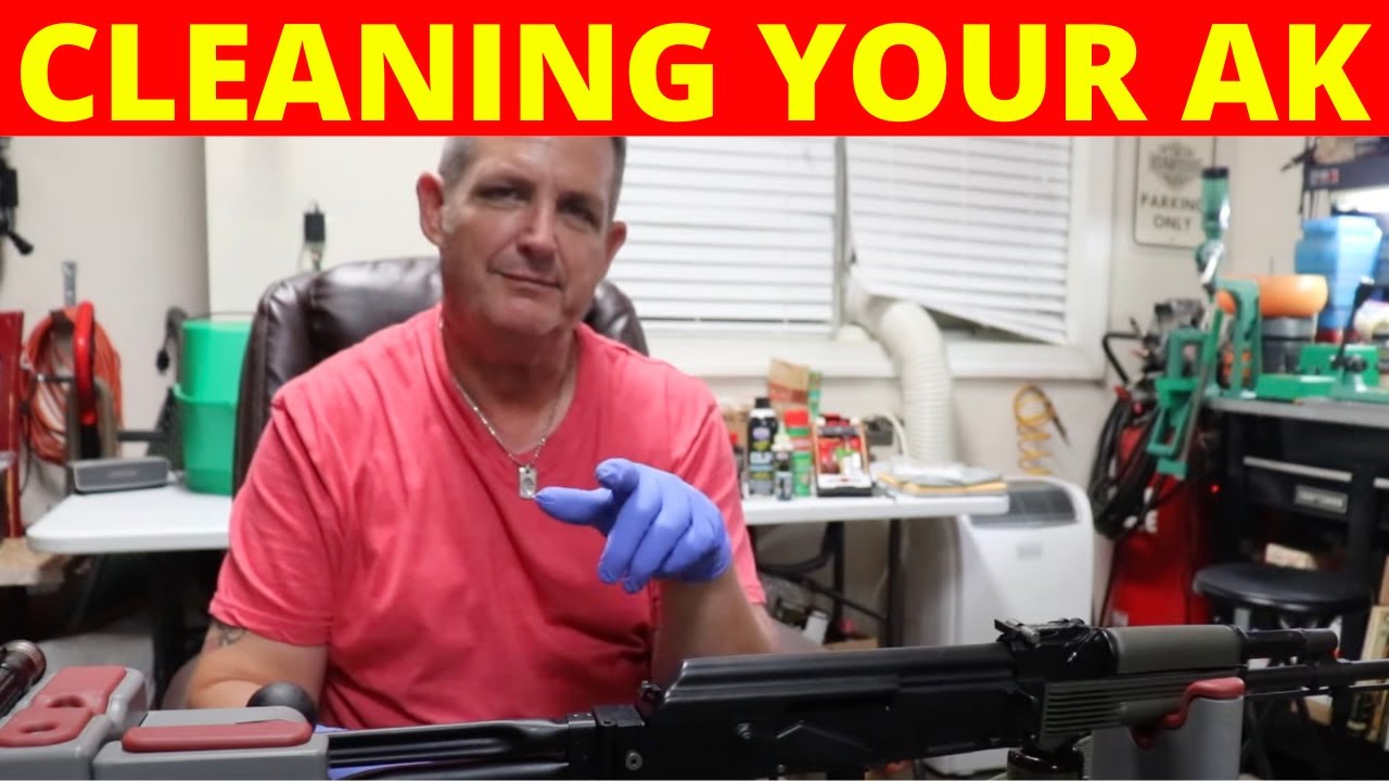 HOW TO CLEAN YOUR AK CLEANING THE SAM 7 - YouTube
