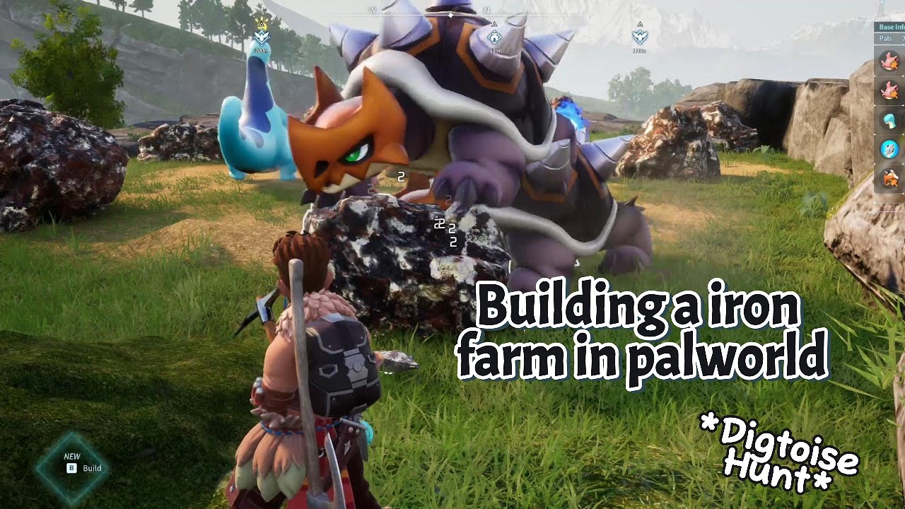 Building A Iron Farm In Palworld - YouTube