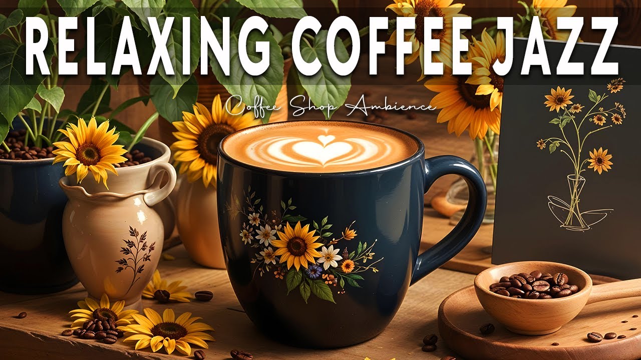 Relaxing Coffee Jazz☕ Bossa Nova Instrumental & Soft Jazz Music for ...