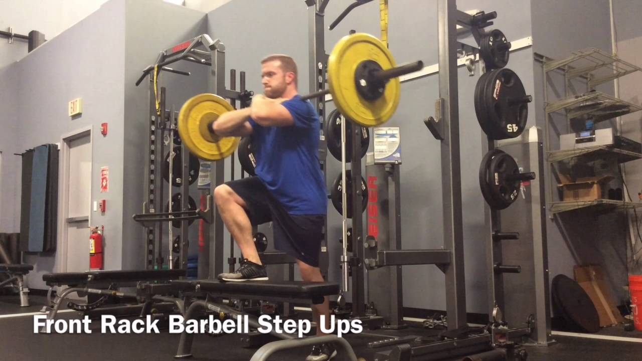 Front Rack Step Up - YouTube
