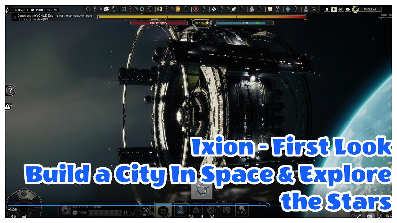 Ixion - Build a City in Space and Explore the Stars - YouTube