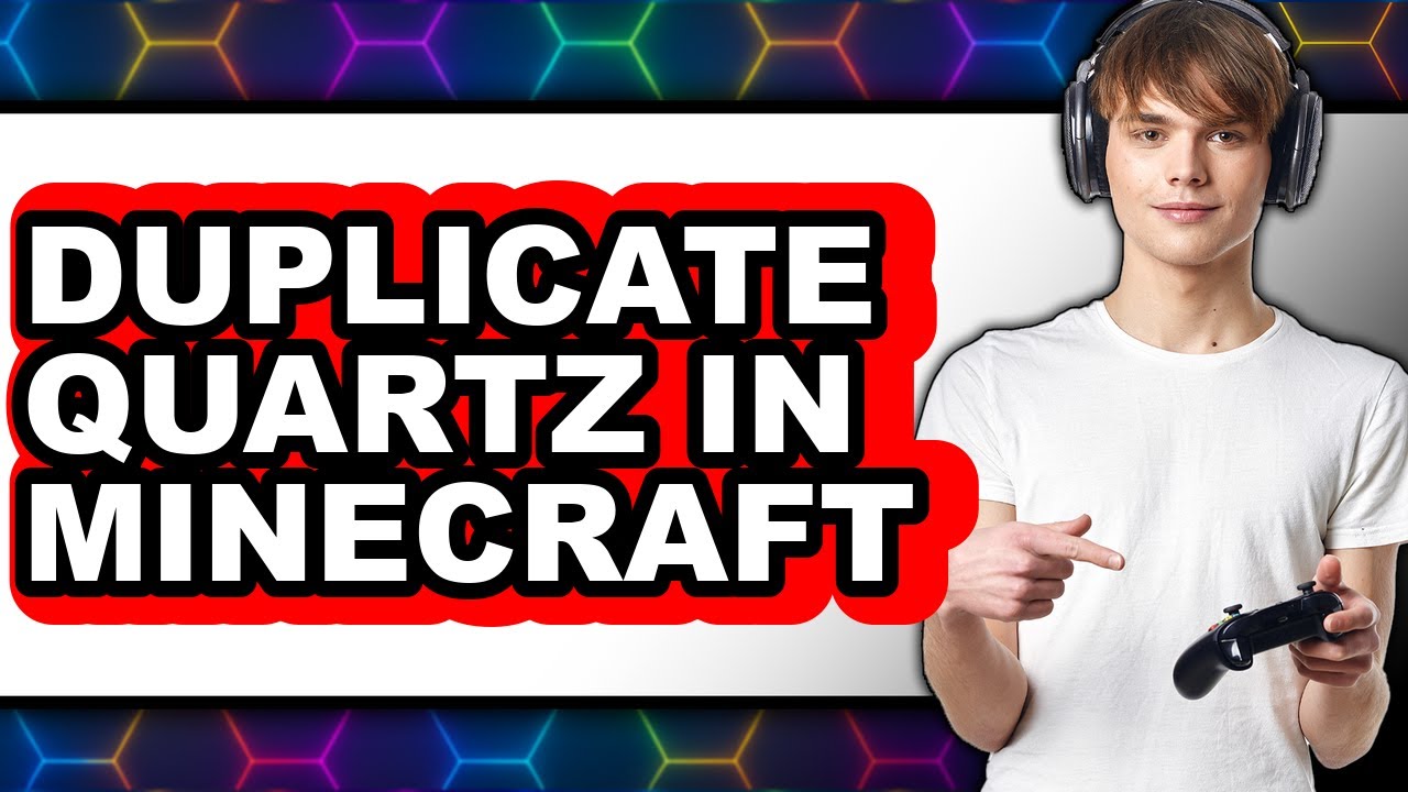 How To Duplicate Quartz In Minecraft 2025 (Only Way) - YouTube