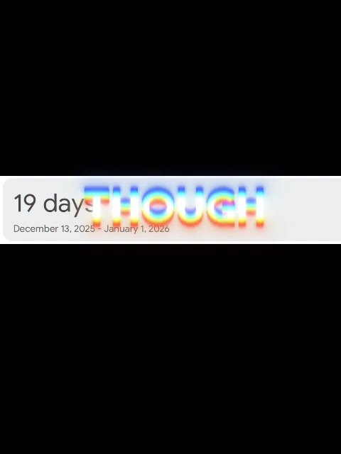 19 more days until 2026 - YouTube