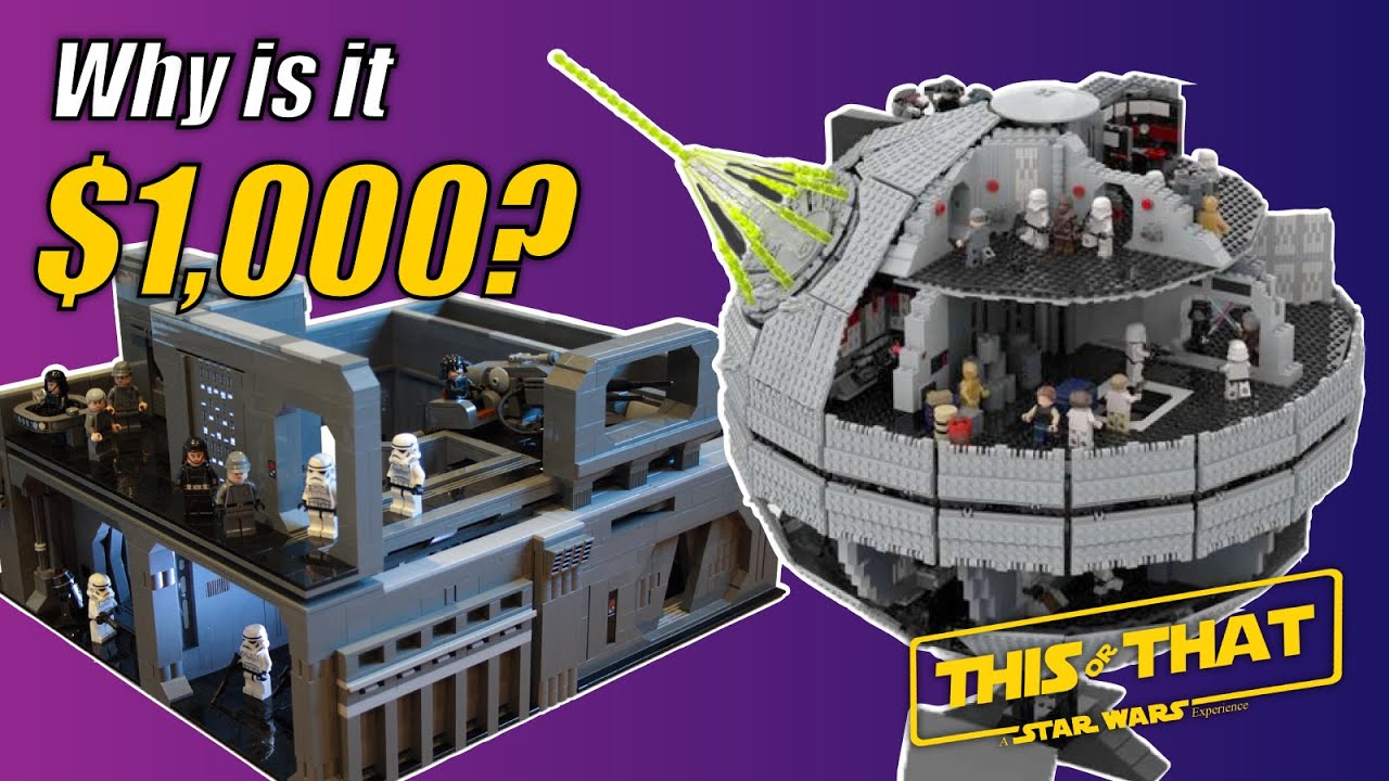 Why Is The New LEGO Star Wars Death Star $1,000? - YouTube