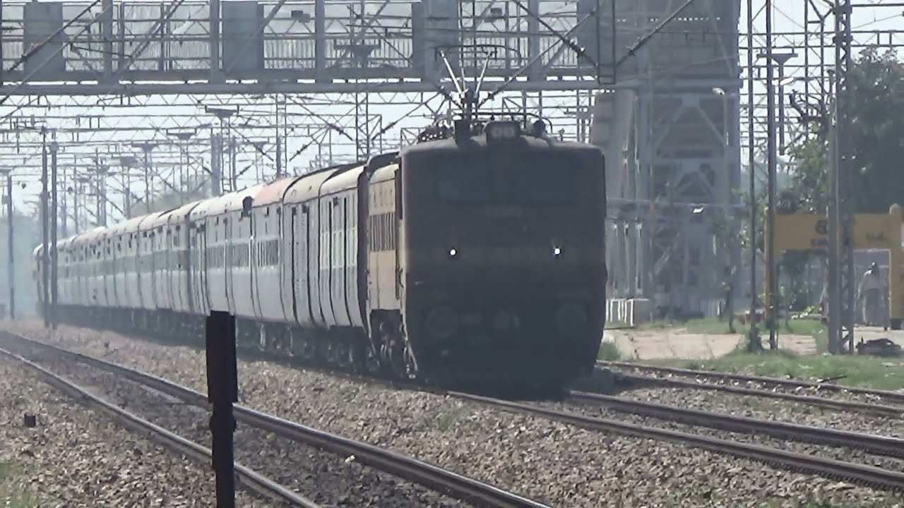 Indian Railways : 16031/Andaman Express | Ghaziabad [GZB] WAP-4 #22534 ...