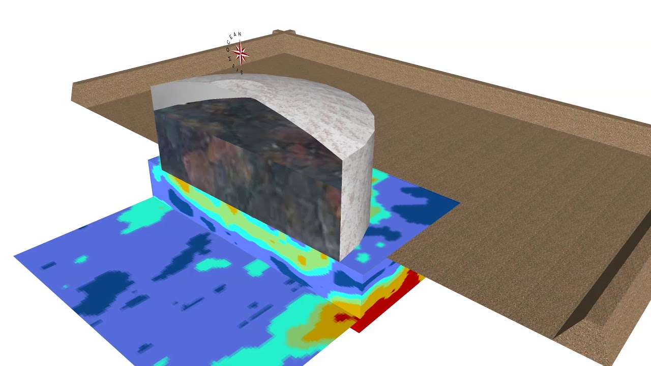 Shear wave velocities - Embankment investigation below an oil tank ...