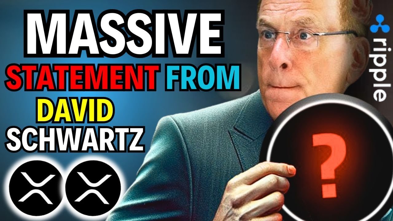 Ripple XRP News: DAVID SCHWARTZ MAKES A HUGE STATEMENT! Use XRP as a ...