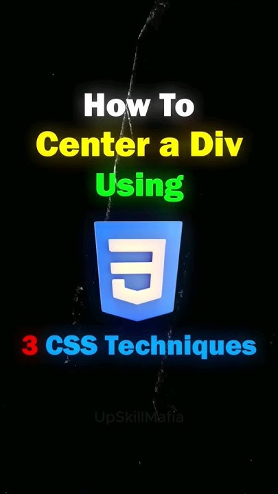 How to center a Div using CSS #webdevelopment #shorts #upskill #coding - YouTube