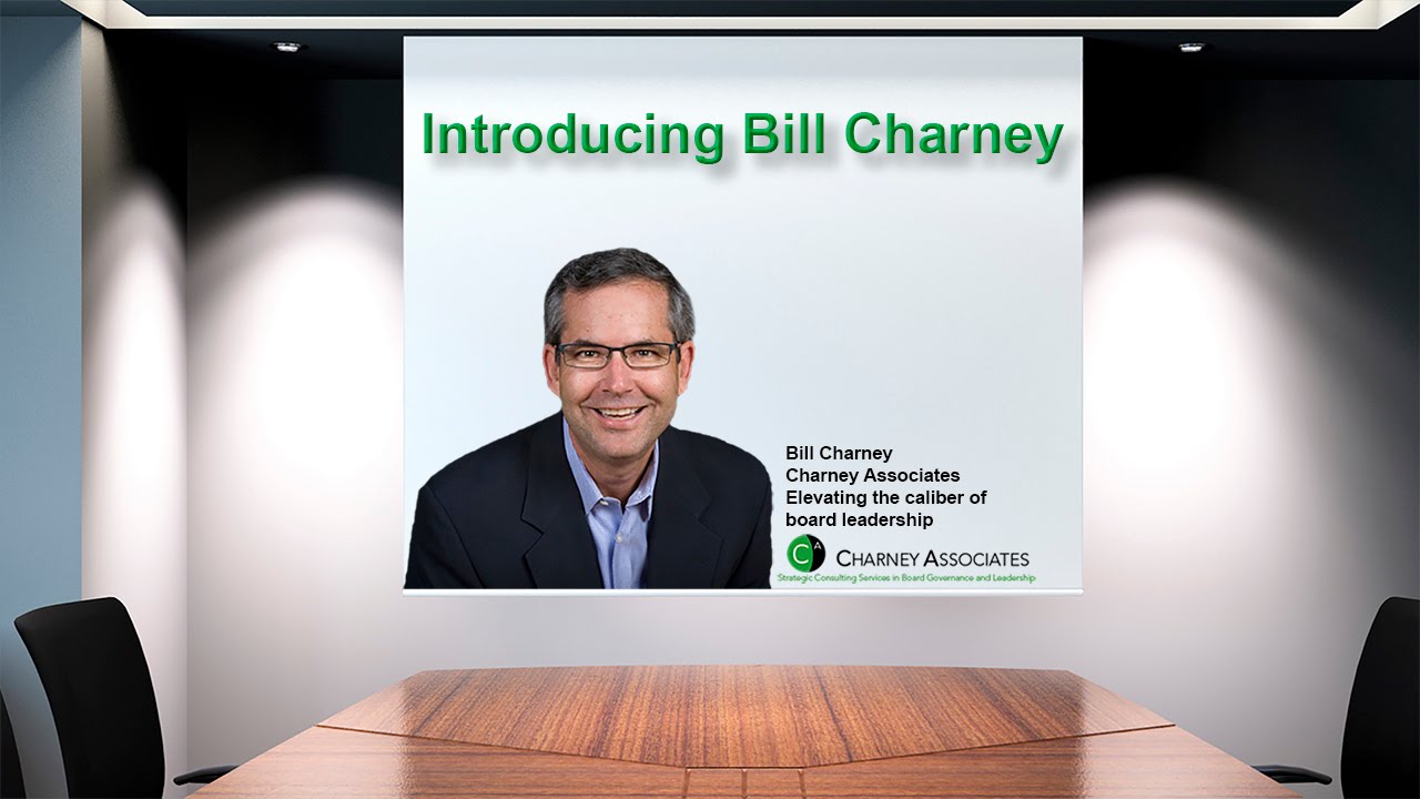 Introducing Bill Charney | Charney & Associates - YouTube