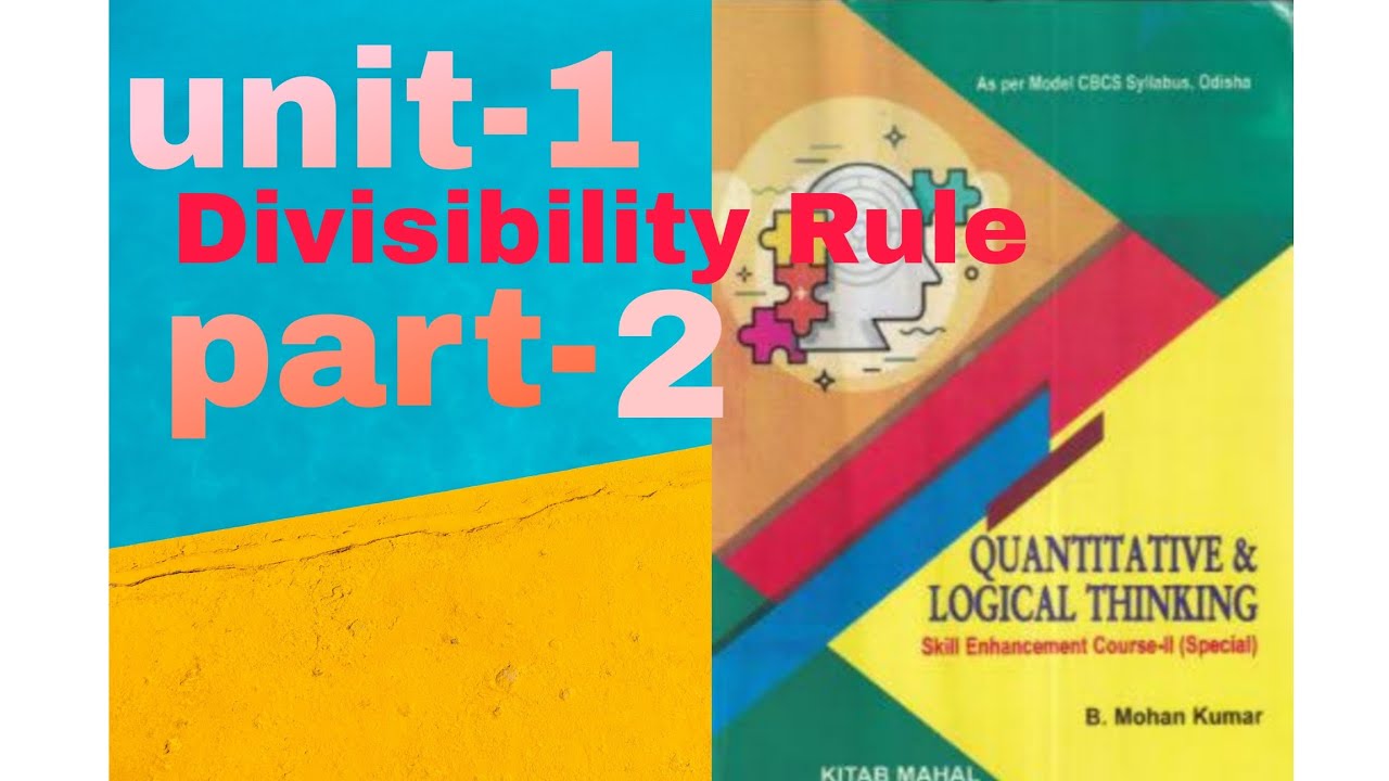 @+3 4 th semester compulsory paper @Quantitative and logical thinking ...