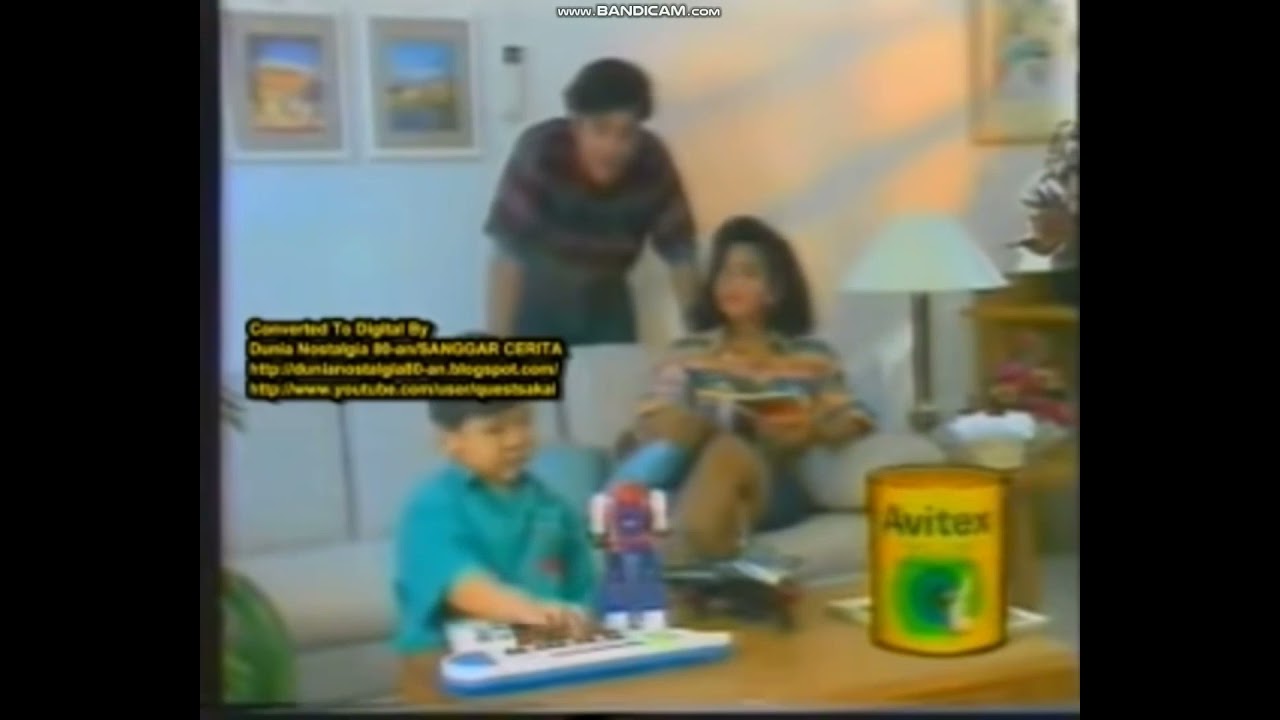 IKLAN CAT AVITEX (1994) - YouTube