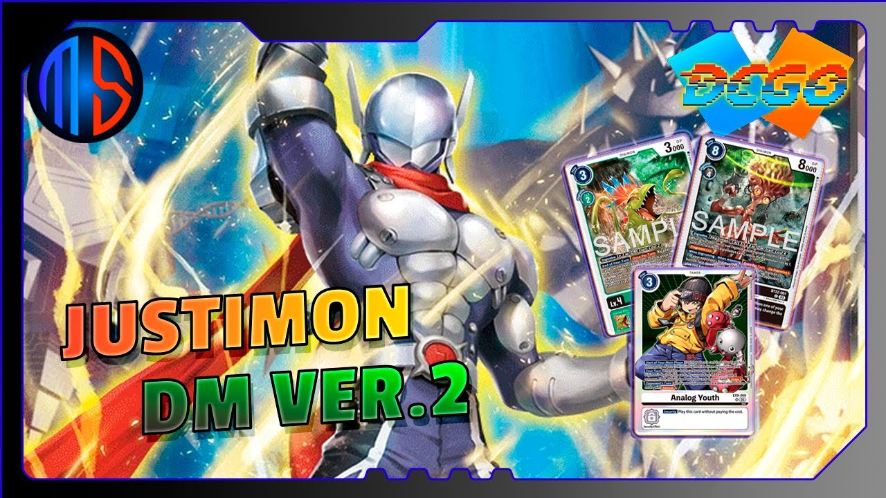 [DCGO] | JUSTIMON DM VER.2 Deck | El mejor deck de Justimon es con DM ...