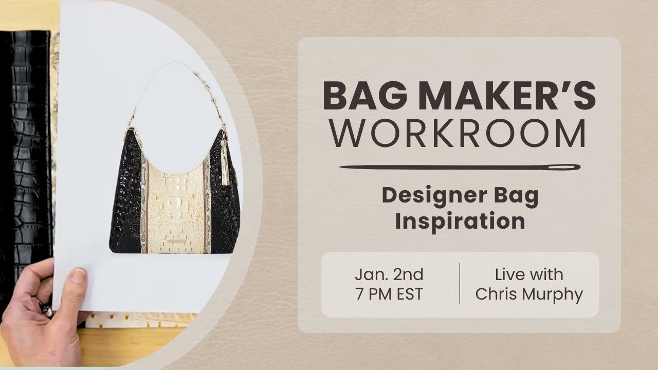 Bag Maker's Workroom 1/2 – Designer Bag Inspiration - YouTube