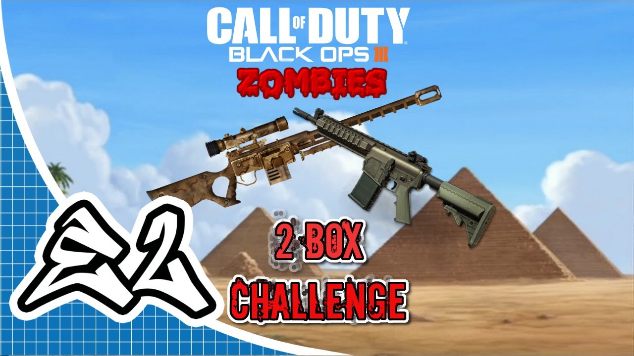 2 Box Weapon Challenge | Egypt Custom Zombies | Black Ops 3 - YouTube