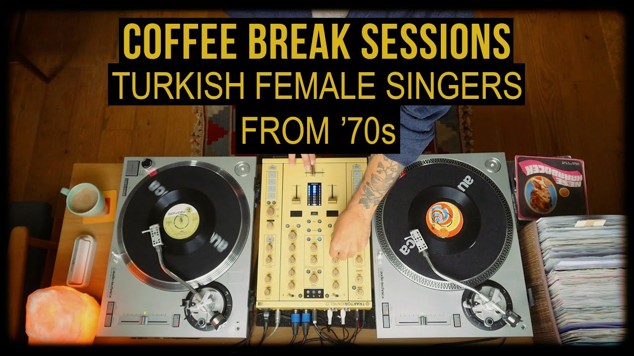 CBS: Turkish Female Singers from '70s Vinyl Set - YouTube