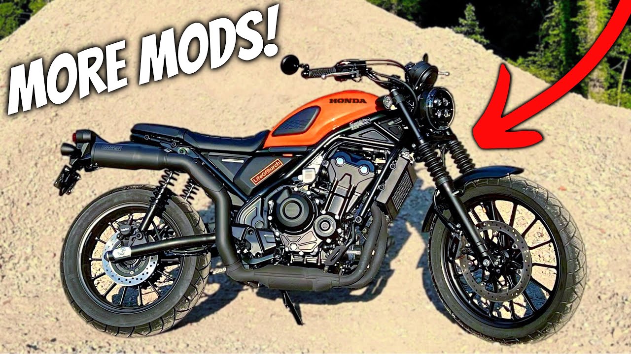 My Honda SCL500 Is REALLY Starting To Come Together! - YouTube