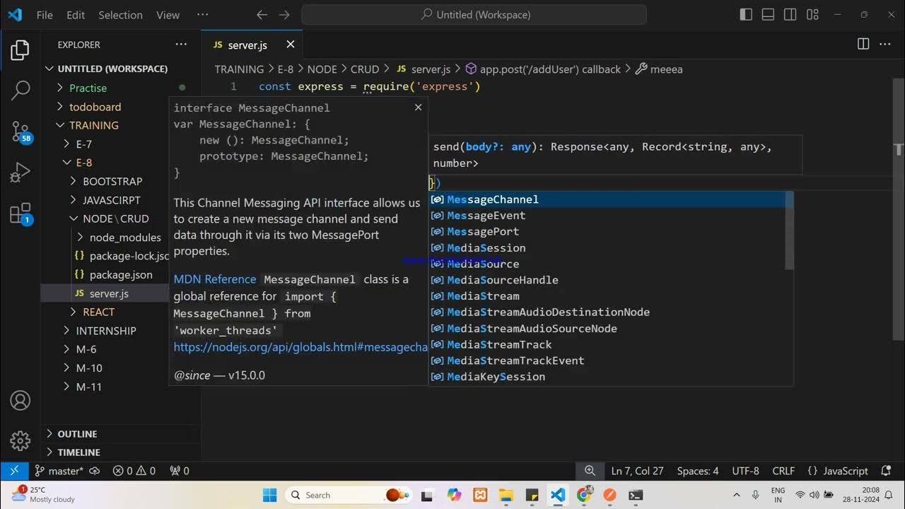 Node JS Setup - Part 2 - YouTube