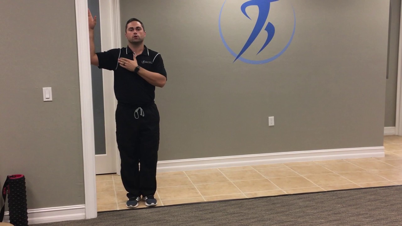 Pectoral Stretch Doorway