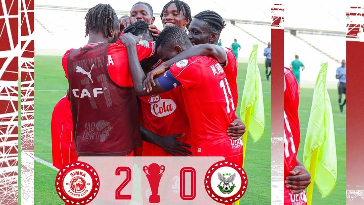 SIMBA 2-0 CS CONSTATINE | SIMBA YAFUZU KWENDA HATUA YA ROBO FAINAILI YA ...