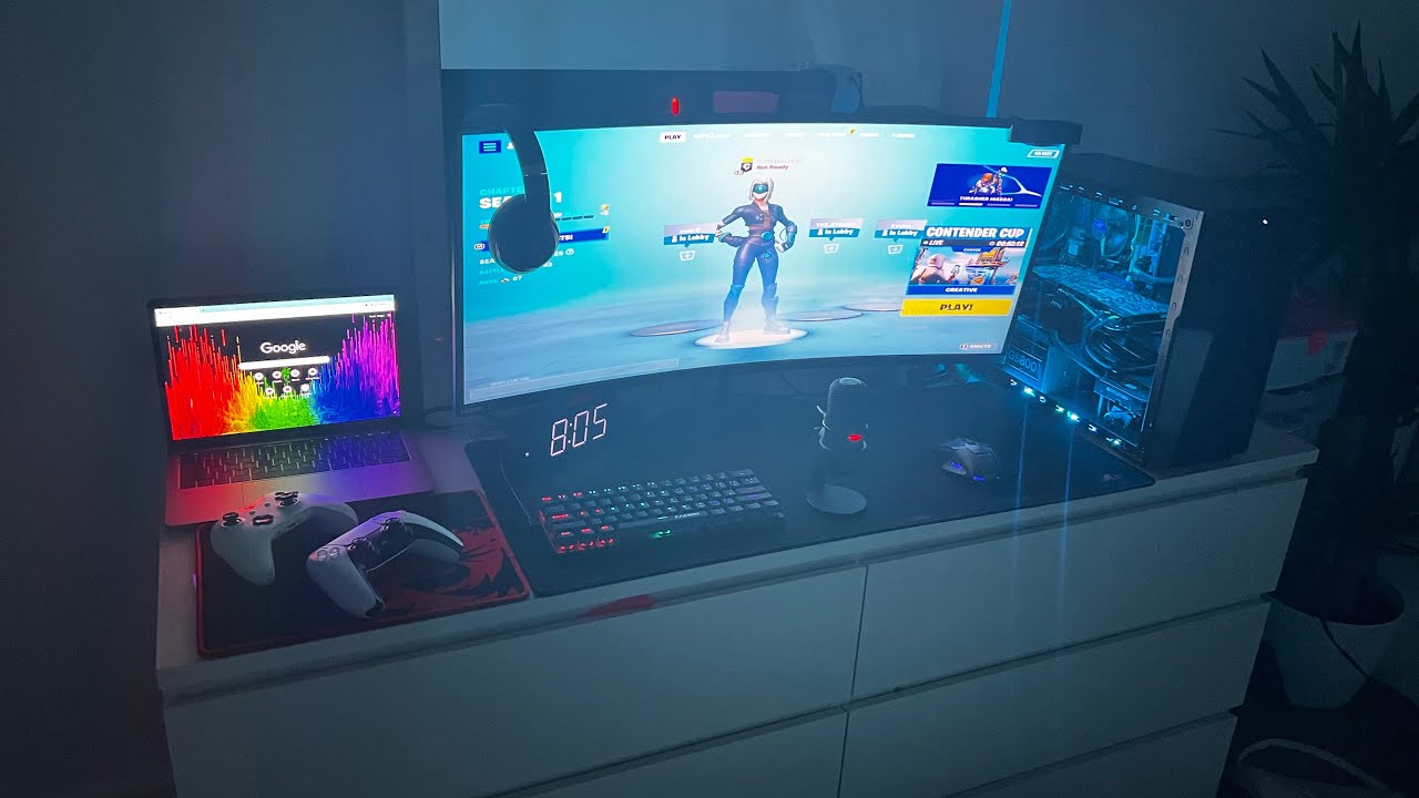 Gaming setup tour|$10,000 Setup - YouTube
